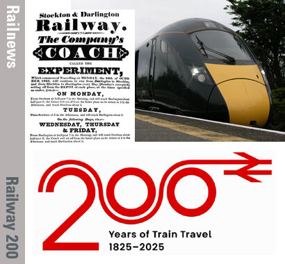 Railnews - Railway 200 celebration is launched today Railnews - Railway 200 celebration is launched today